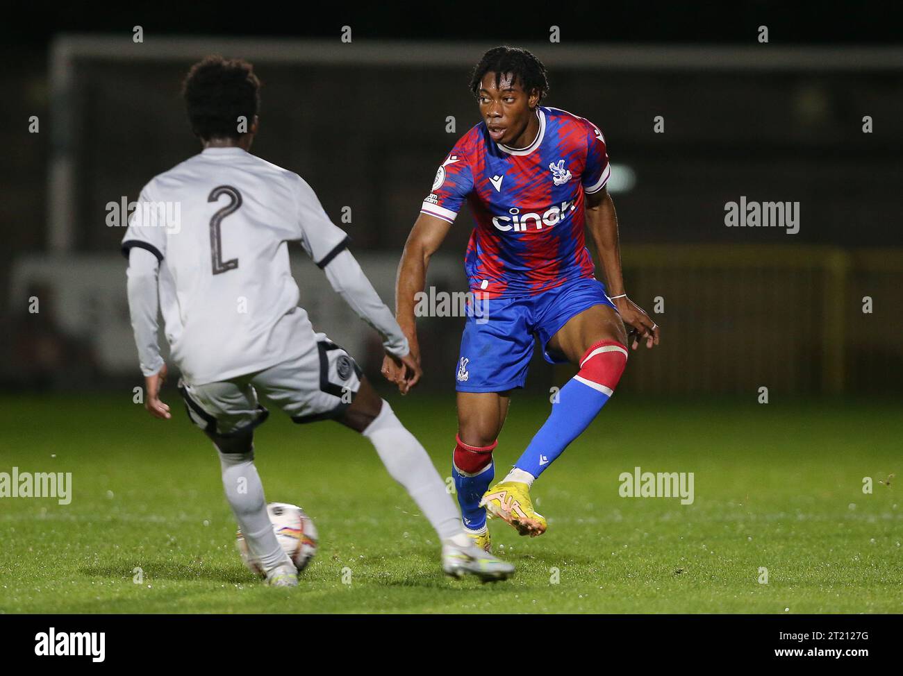 Tayo Adaramola of Crystal Palace U21. - Crystal Palace U21 v Paris ...