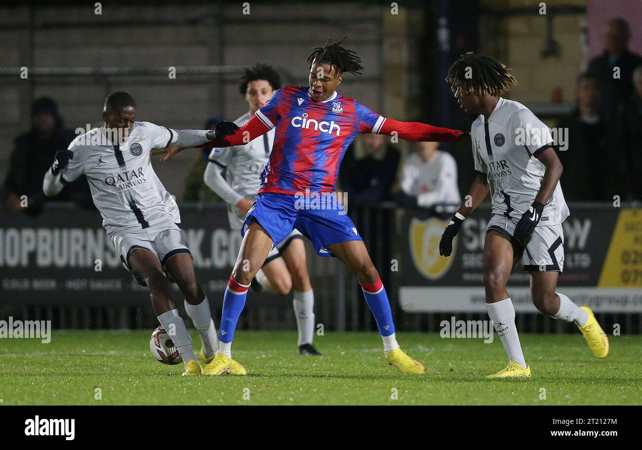 Ademola Ola Adebomi of Crystal Palace U21. - Crystal Palace U21 v Paris Saint Germain U21 ...