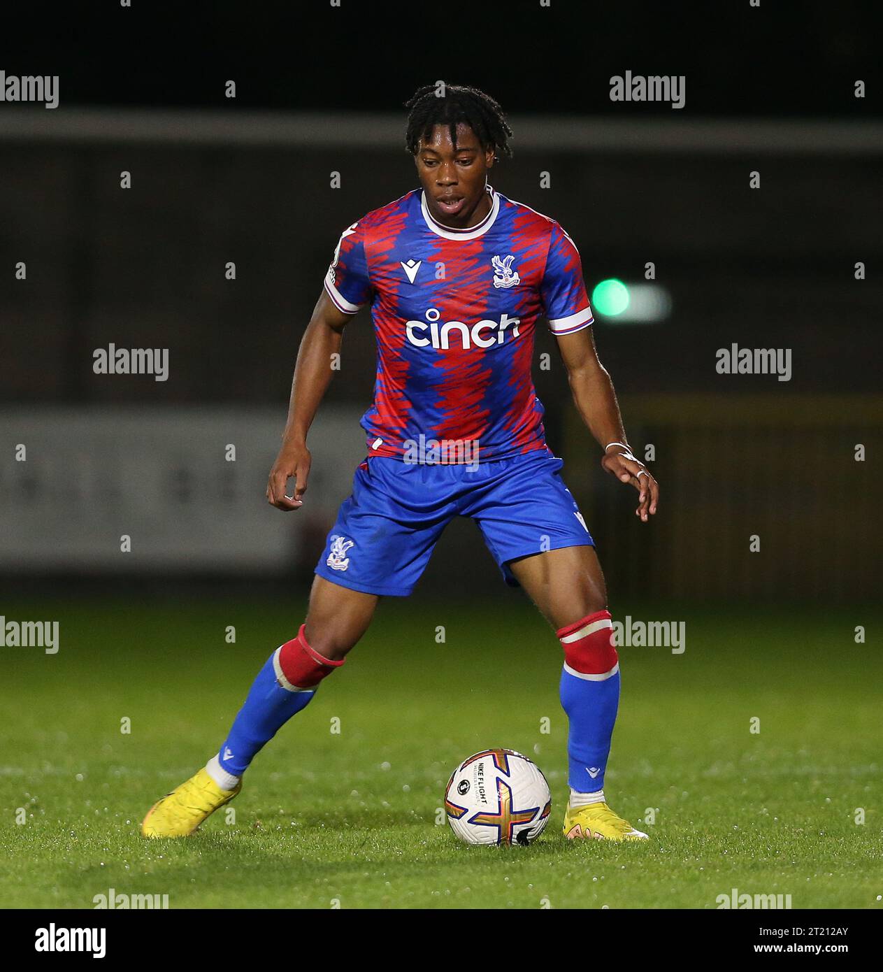 Tayo Adaramola of Crystal Palace U21. - Crystal Palace U21 v Paris ...