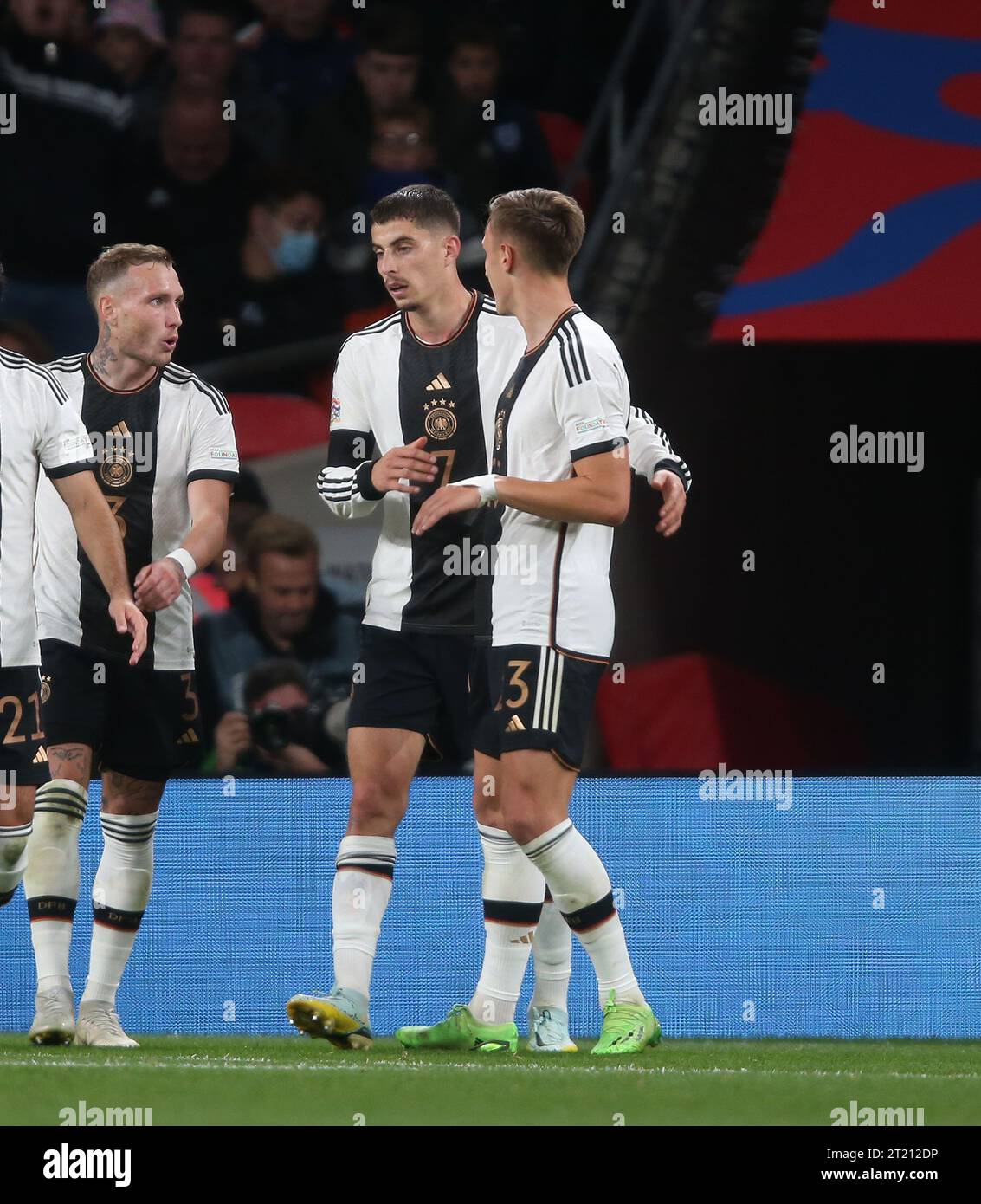 GOAL Kai Havertz of Germany goal celebration. - England v Germany, UEFA ...