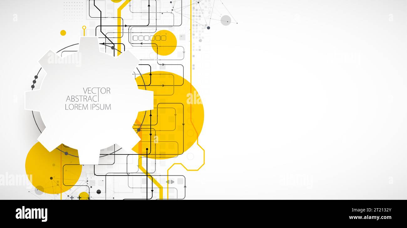 Abstract technology concept. Circuit board, high computer background ...