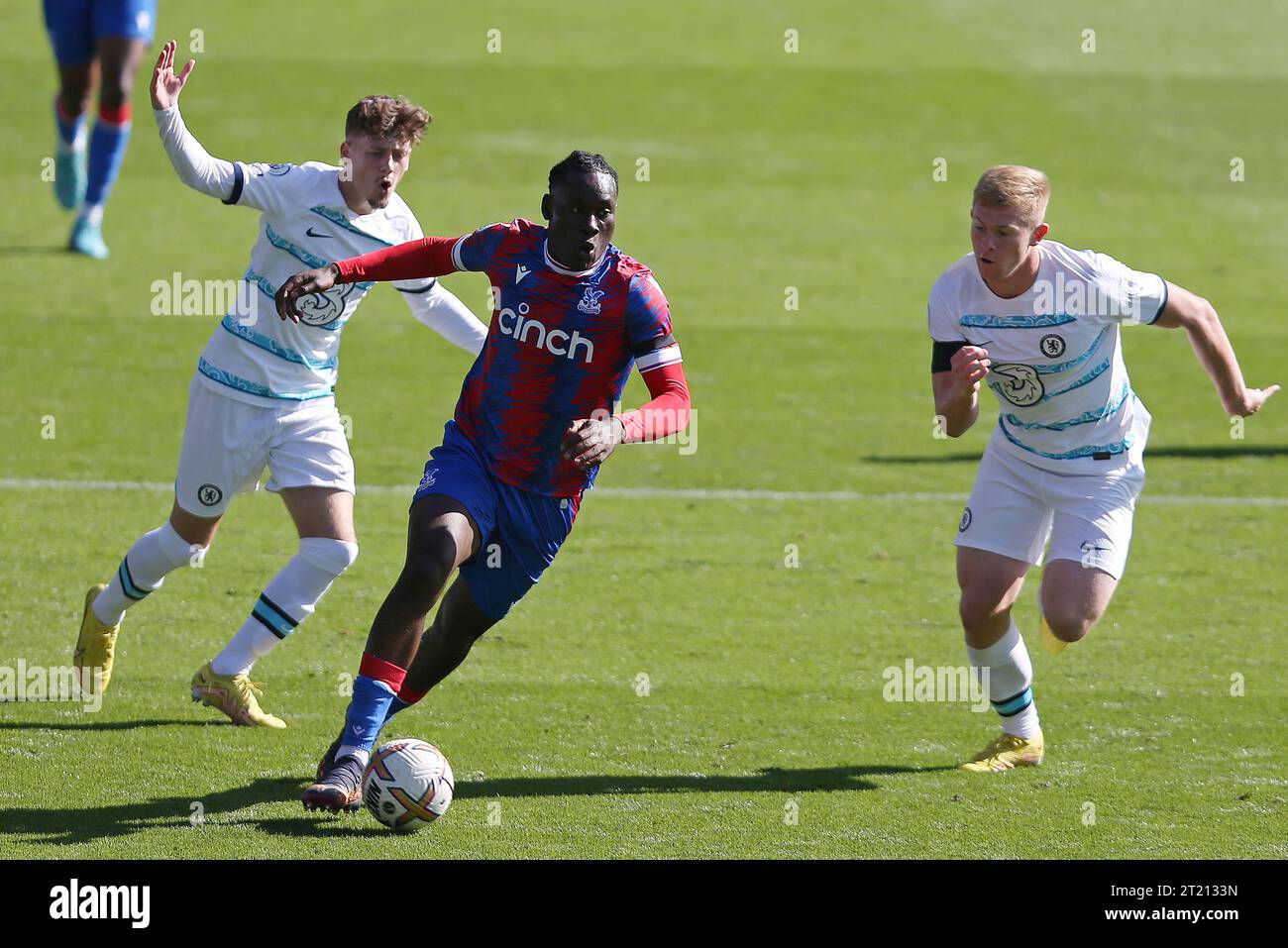 David Ozoh of Crystal Palace U21. - Crystal Palace U21 v Chelsea U21 ...