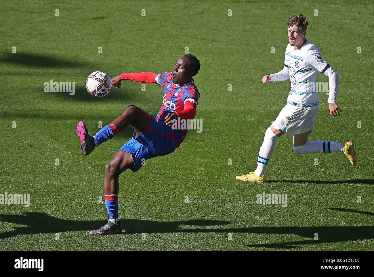David Ozoh of Crystal Palace U21. - Crystal Palace U21 v Chelsea U21 ...