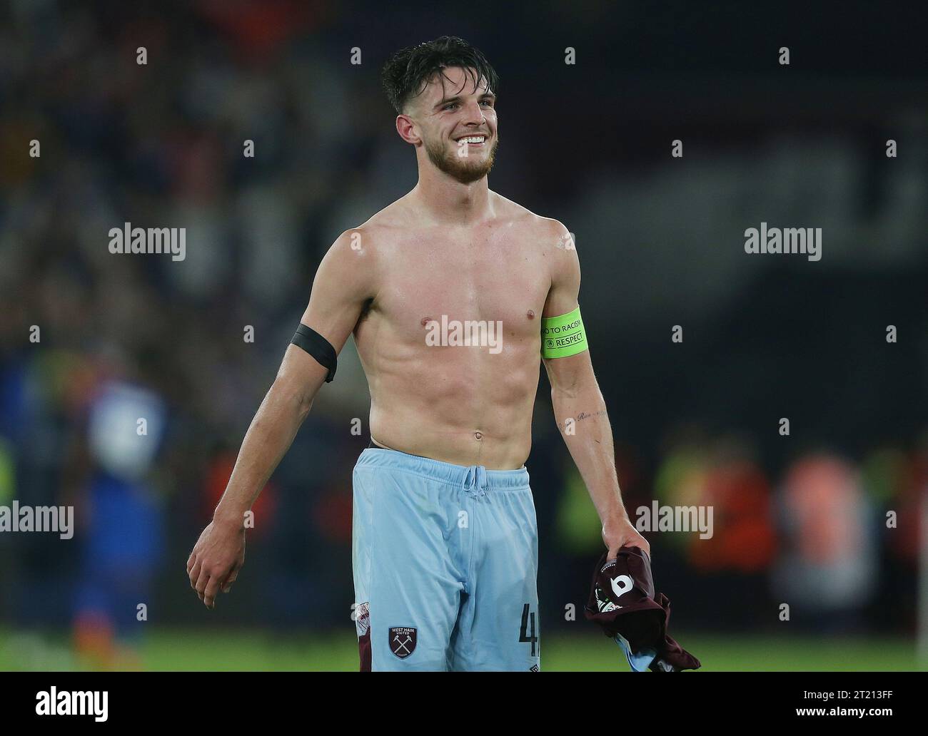 Declan Rice of West Ham United. - West Ham United v FCSB, UEFA Europa ...