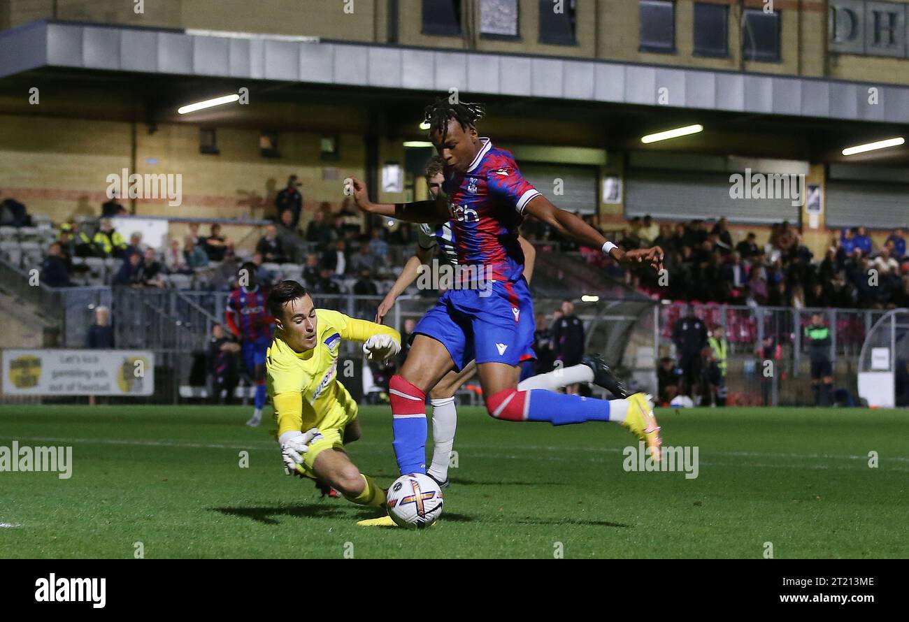 GOAL 1-0, Ademola Ola Adebomi of Crystal Palace U21 scores. - Crystal ...