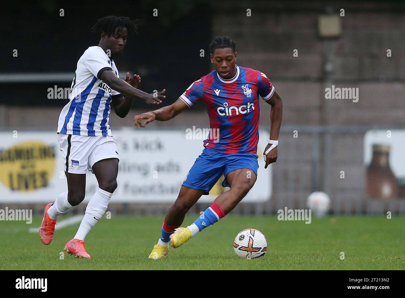 Tayo Adaramola of Crystal Palace U21. - Crystal Palace U21 v Hertha ...