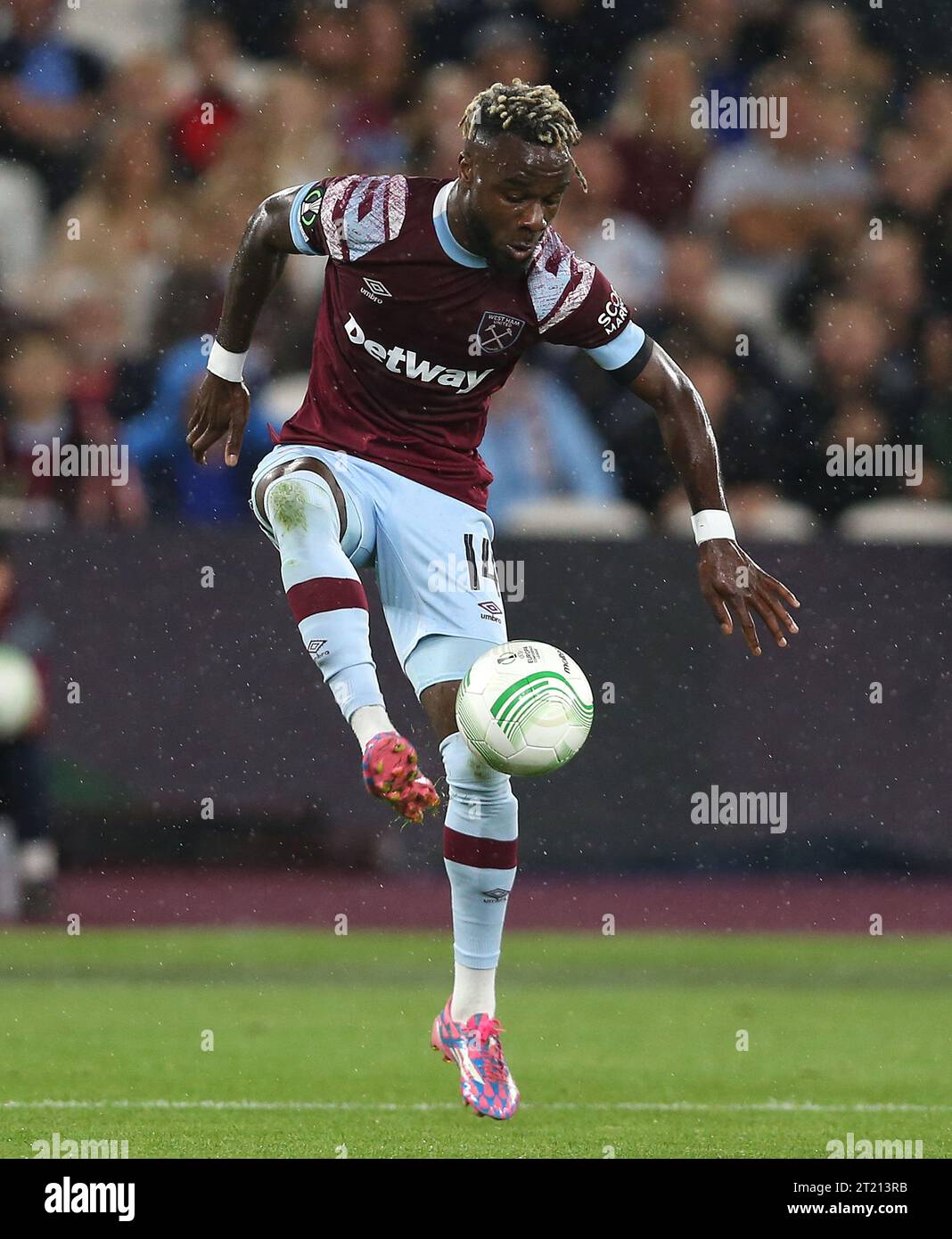 Maxwel Cornet of West Ham United. - West Ham United v FCSB, UEFA Europa ...