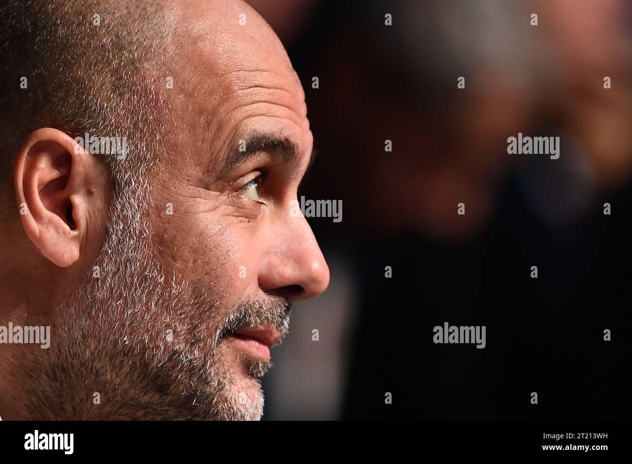 Josep Guardiola head coach of Manchester City during the conference ...