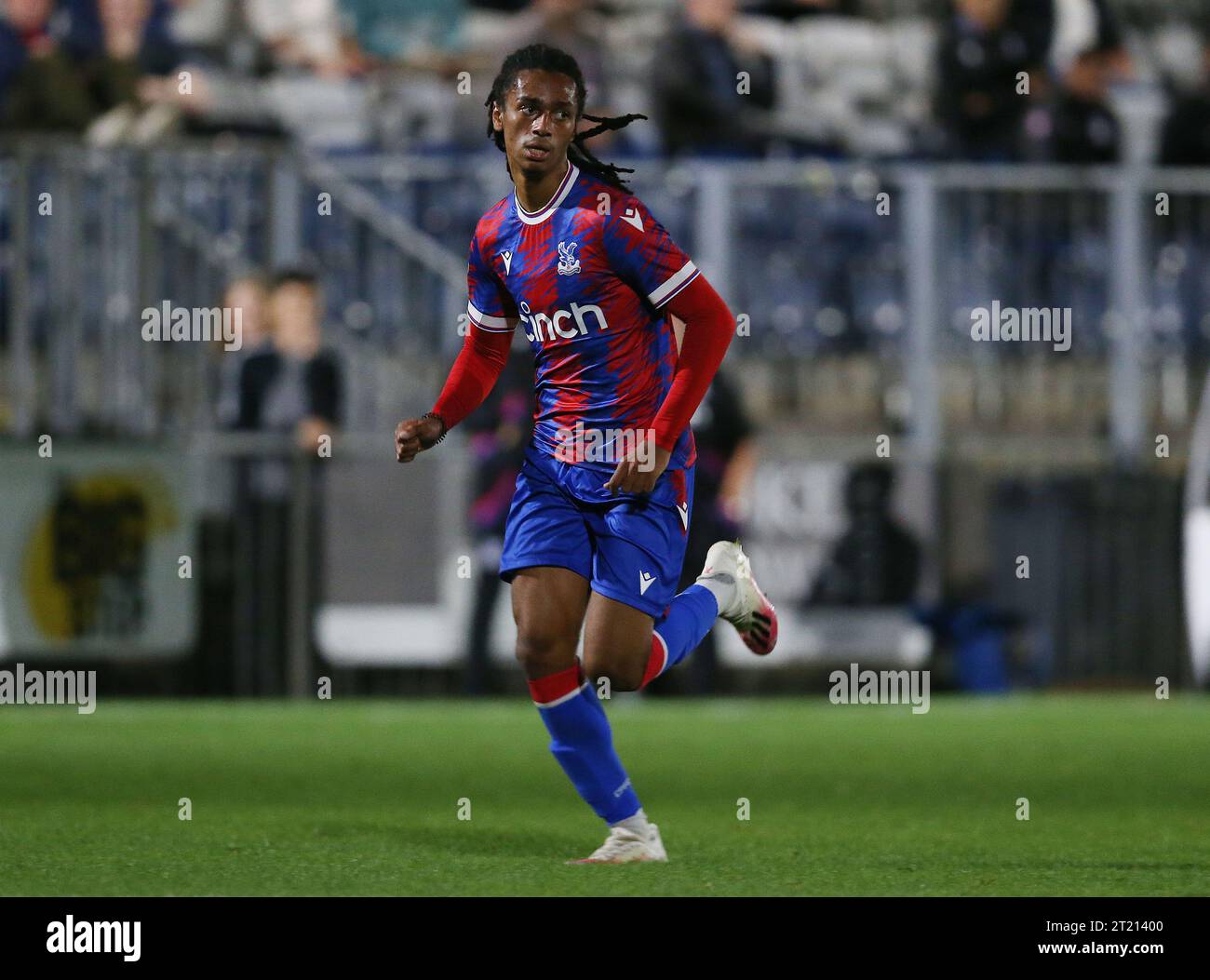 Jadan Raymond of Crystal Palace U21. - Crystal Palace U21 v Hertha ...