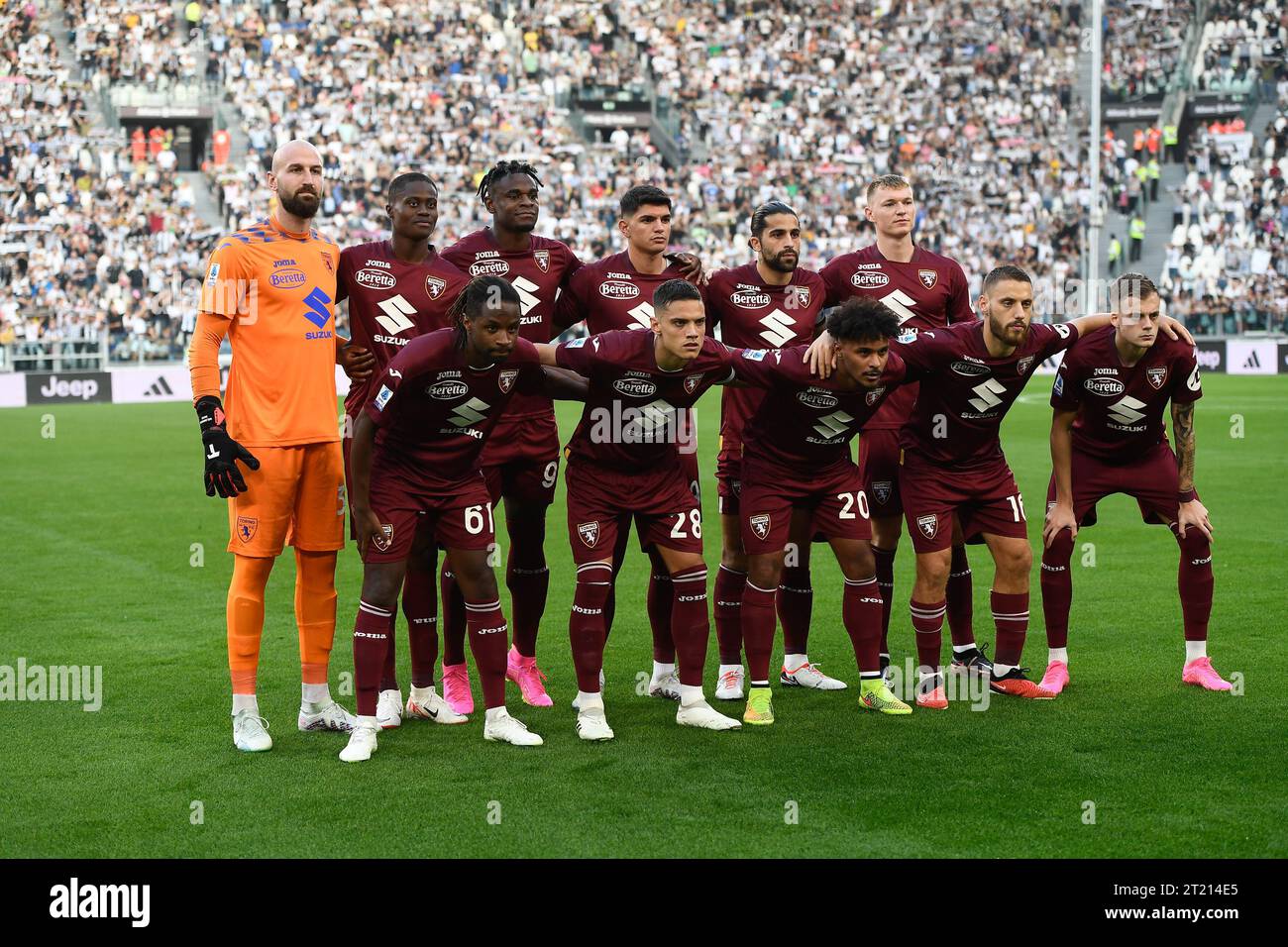 Torino fc poses before the Serie A Football match between Juventus FC ...