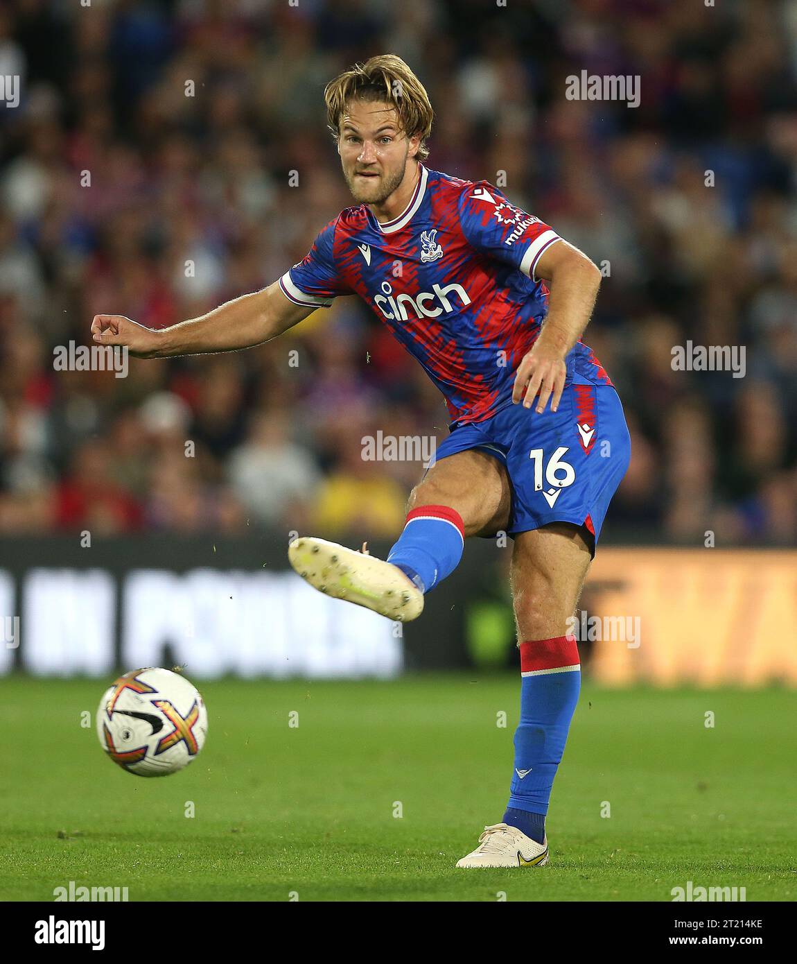 Joachim Andersen of Crystal Palace. - Crystal Palace v Brentford ...
