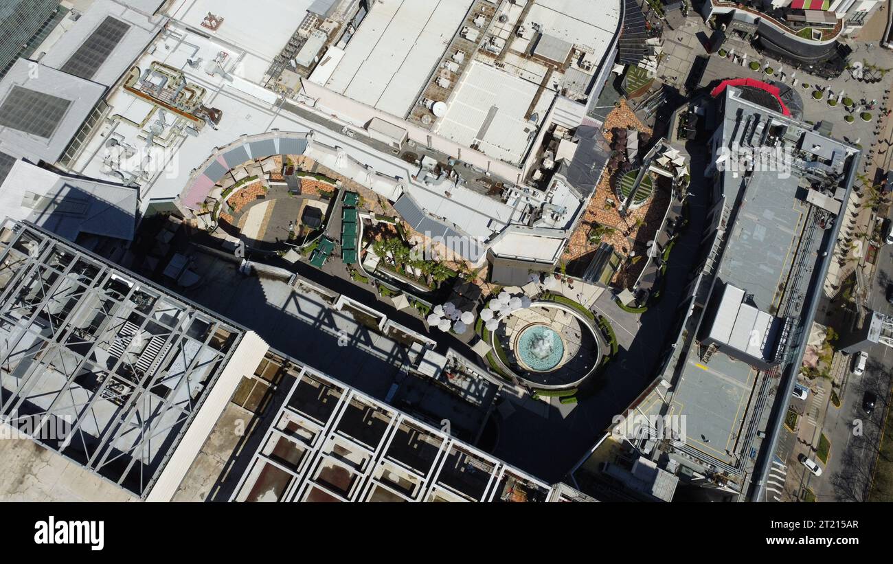 Aerials of Mall Parque Arauco in Las Condes, Santiago, Chile Stock ...