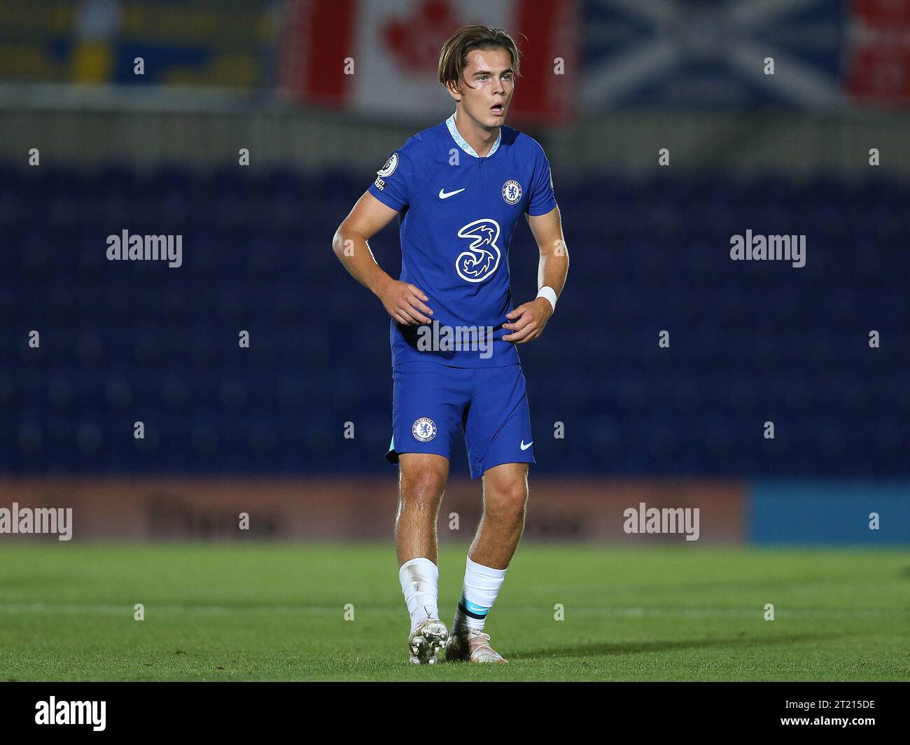 Leo Castledine of Chelsea U21. - Chelsea U21 v Manchester City U21 ...
