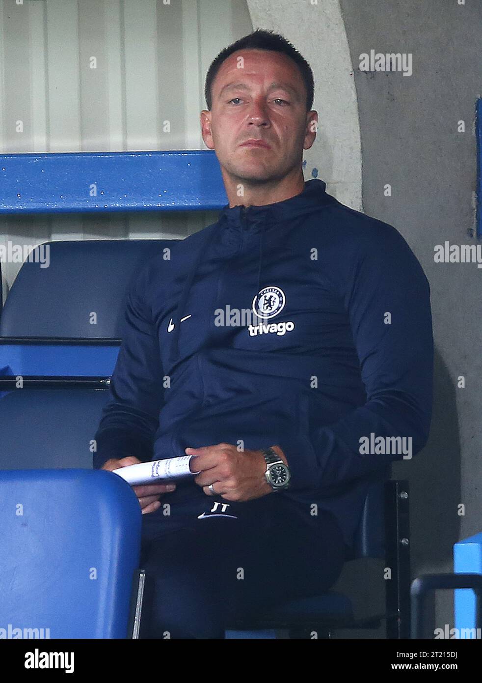 John Terry coach of Chelsea. - Chelsea U21 v Manchester City U21 ...