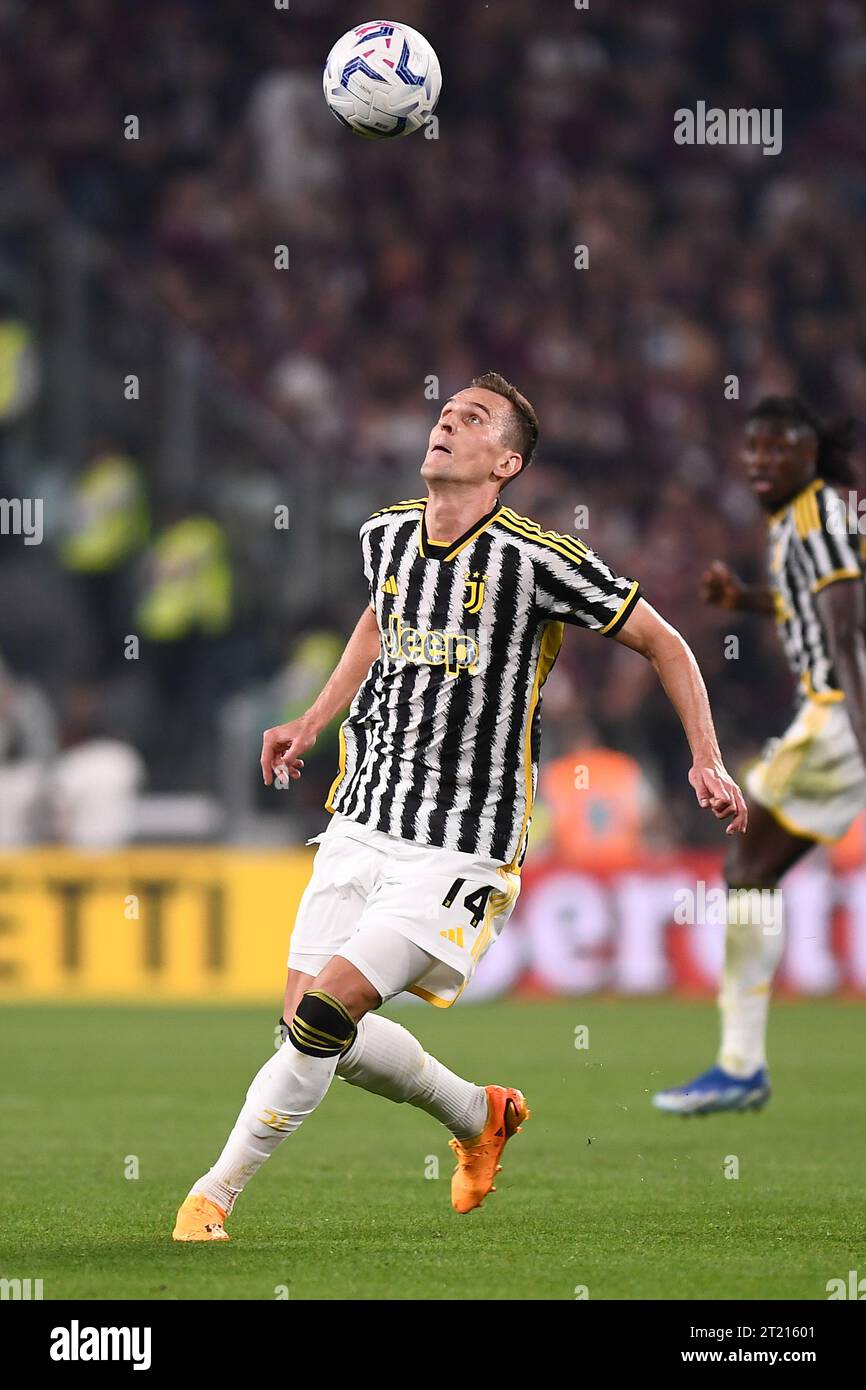 Arkadiusz Milik (Juventus) during the Serie A Football match between ...