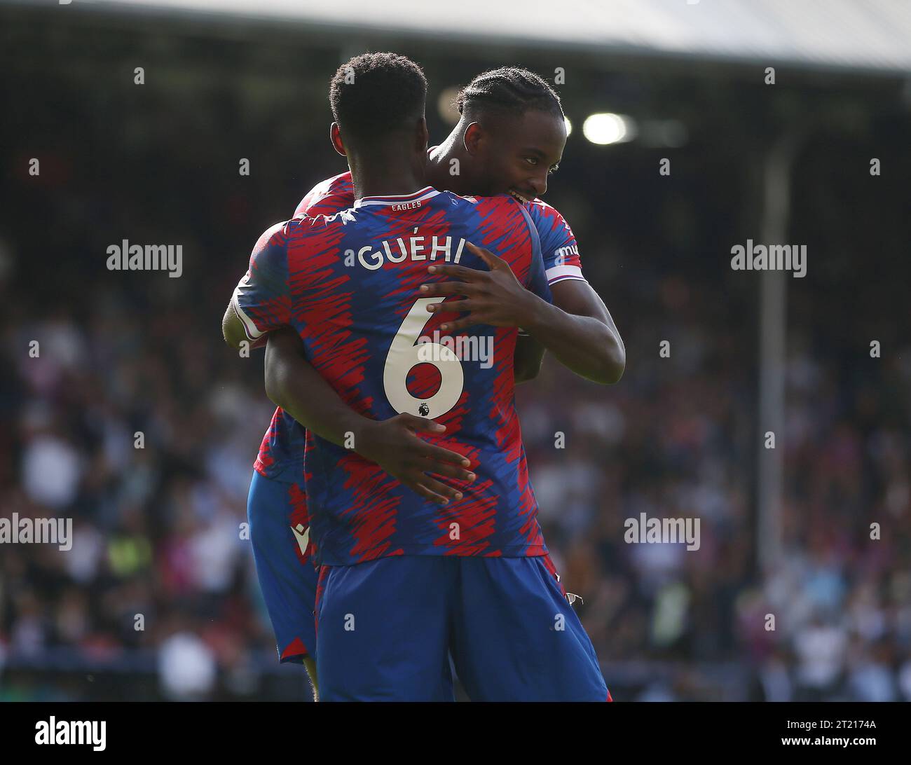 GOAL 3-1, Jean-Philippe Mateta of Crystal Palace goal celebration with ...