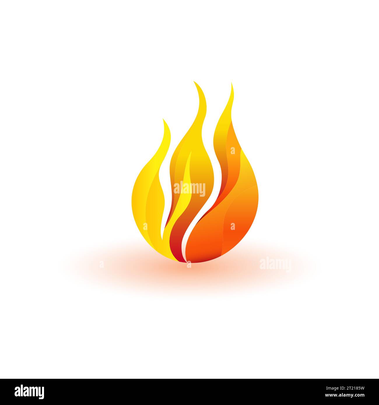 Burning logo Stock Vector Images - Alamy