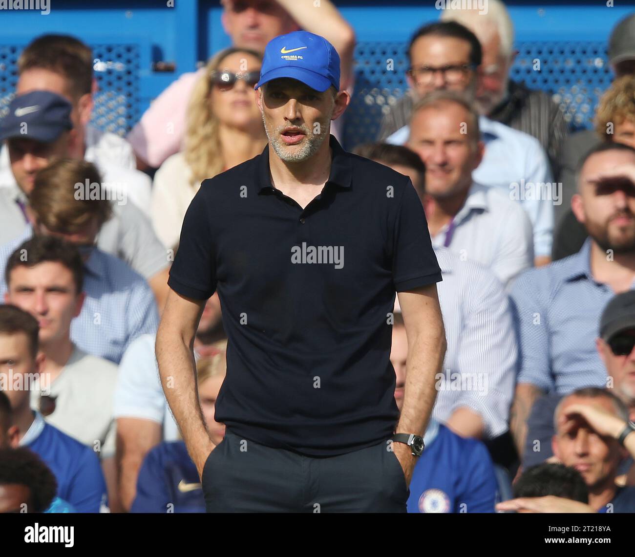 Thomas Tuchel Manager of Chelsea. - Chelsea v Tottenham Hotspur ...