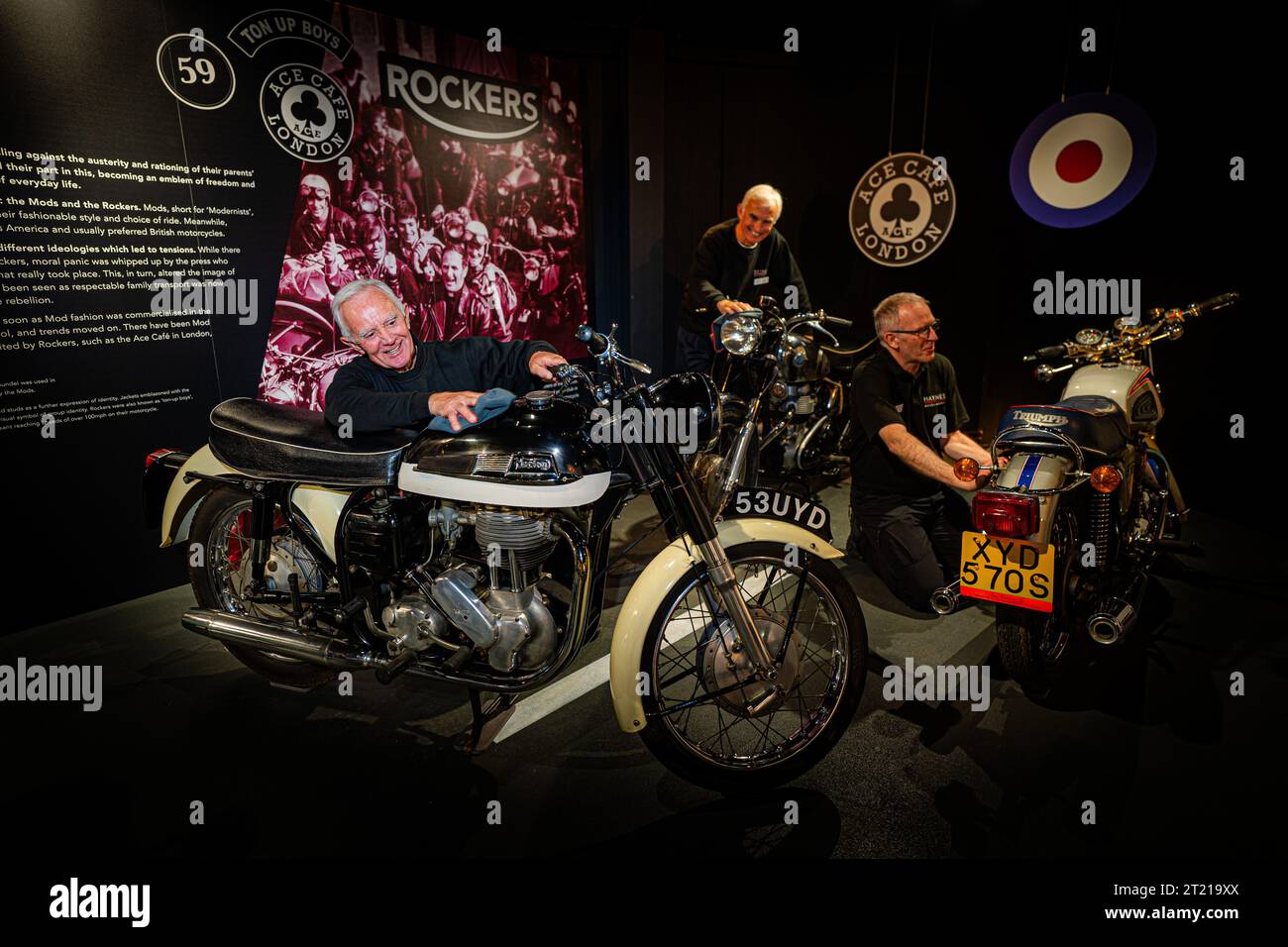 Haynes Motor Museum volunteers clean, polish and prep various ...