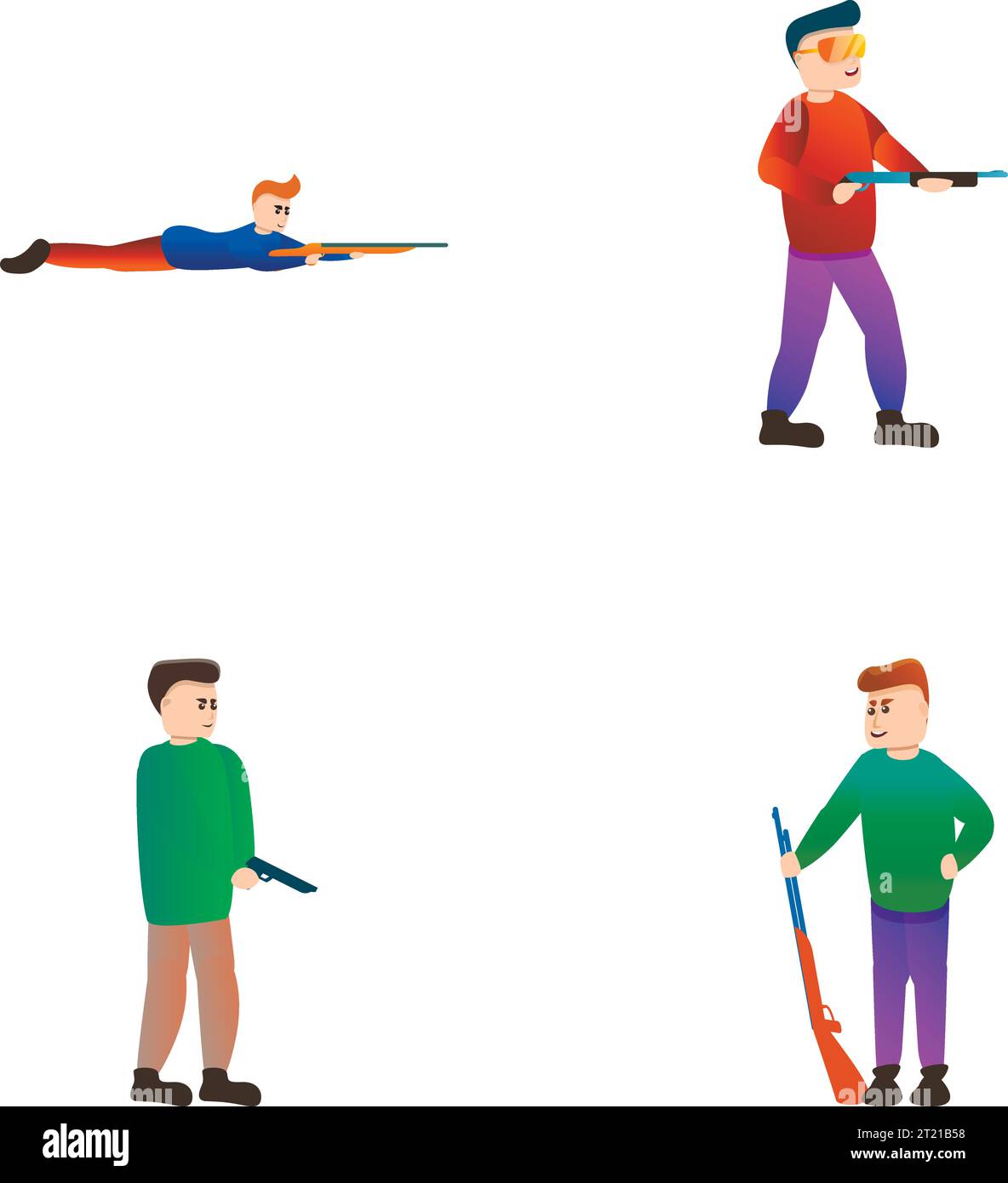 Tactical shooting competition Stock Vector Images - Alamy