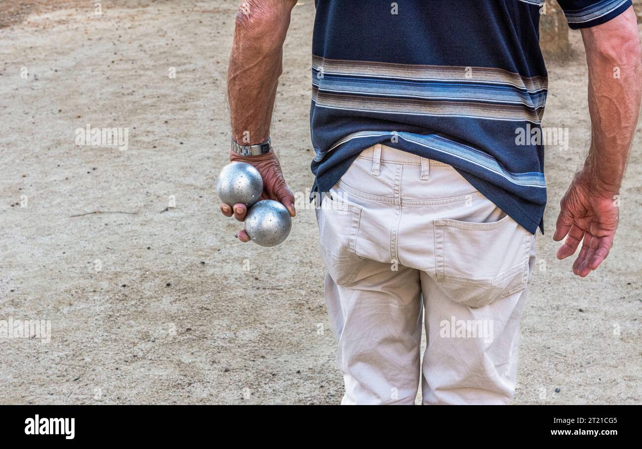 Petanque game hi-res stock photography and images - Alamy