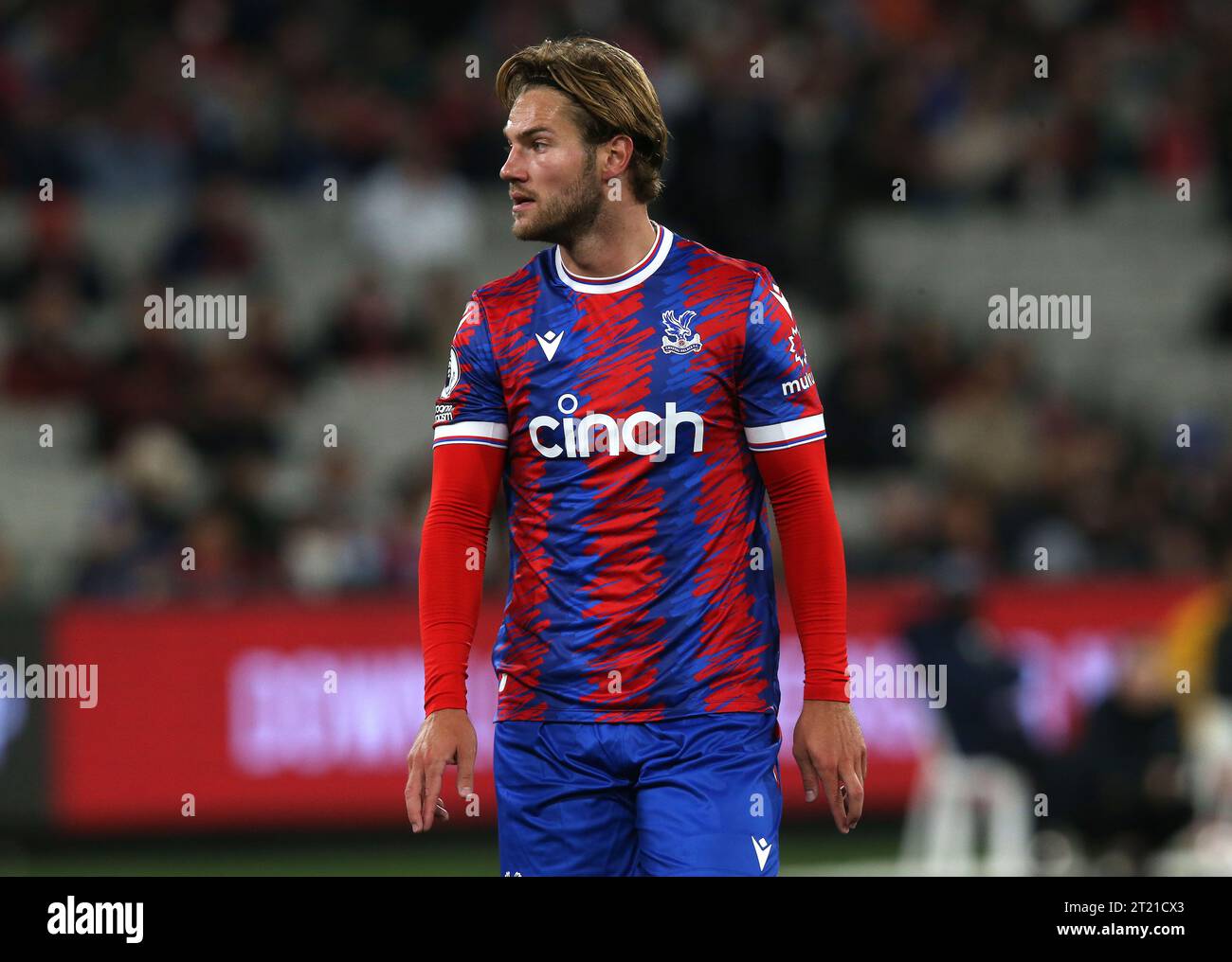Joachim Andersen of Crystal Palace during the match between Crystal ...