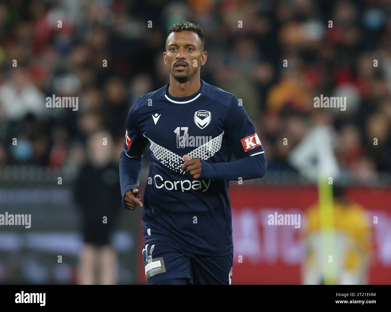 Luis Nani of Melbourne Victory against Manchester United. - Manchester ...