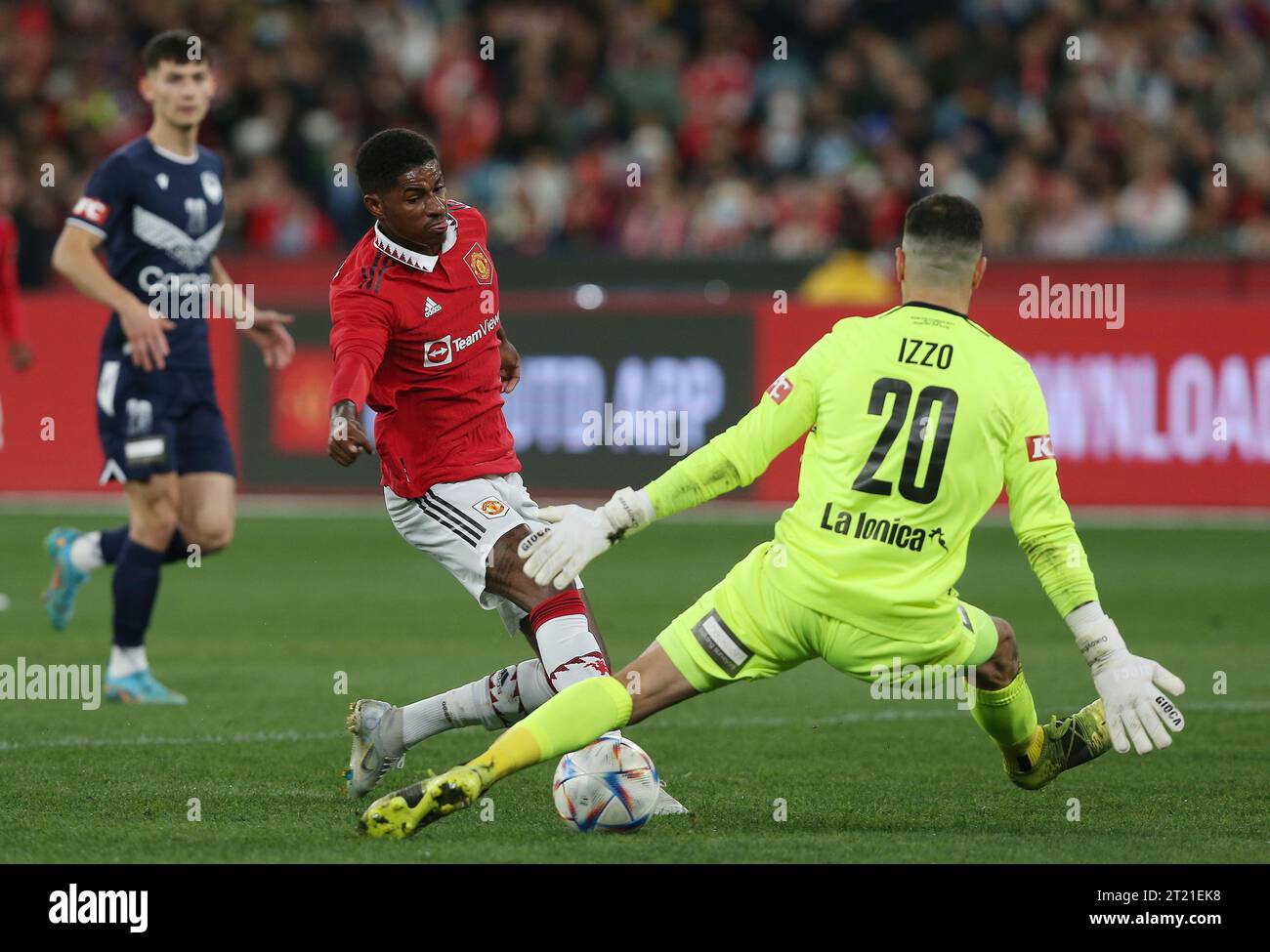 GOAL 3-1, Marcus Rashford of Manchester United scores to put Manchester ...