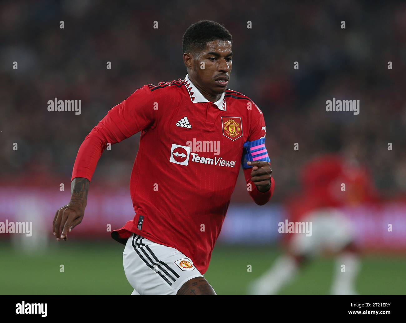 Marcus Rashford of Manchester United against Melbourne Victory ...