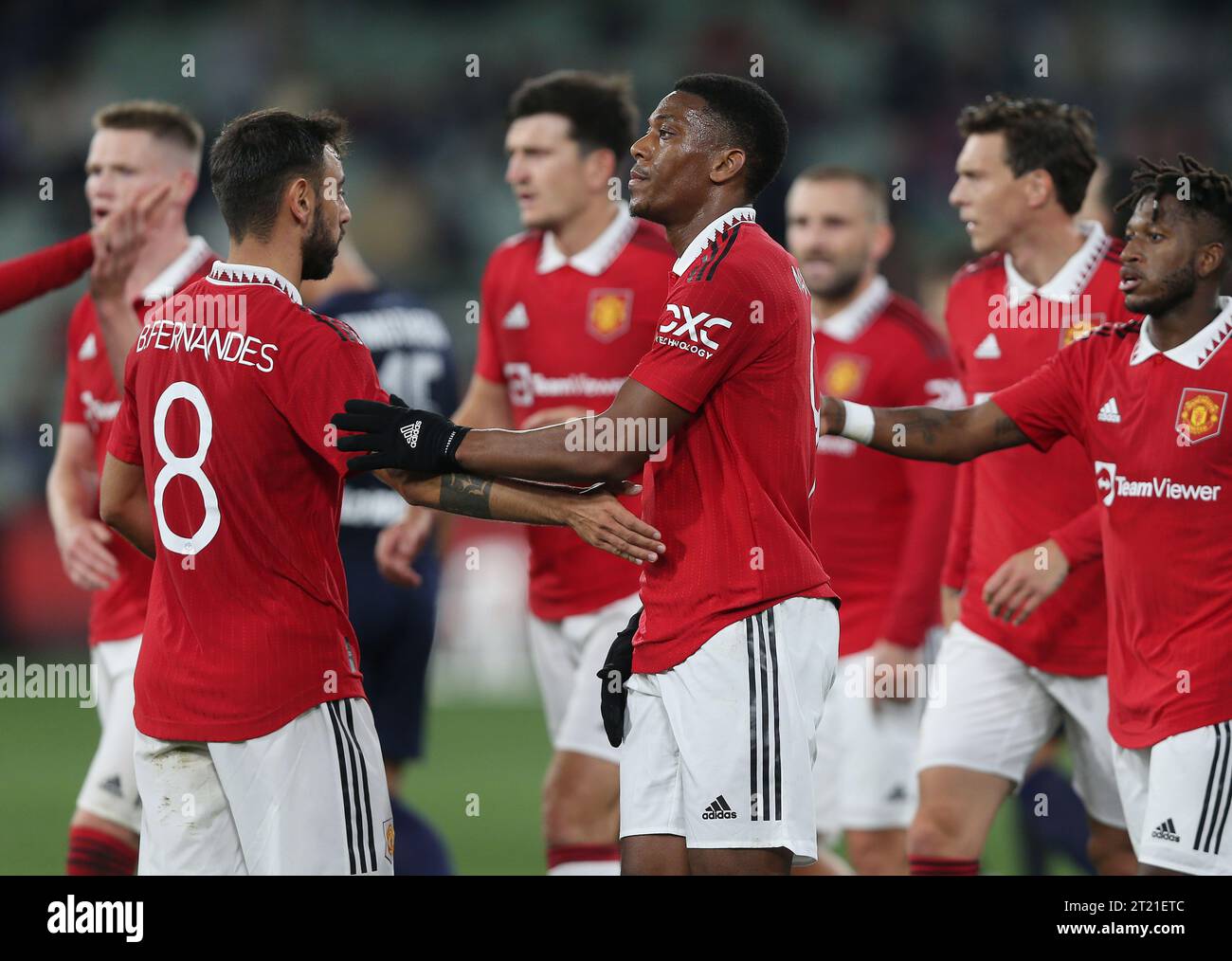 GOAL 2-1, Anthony Martial of Manchester United goal celebration after ...