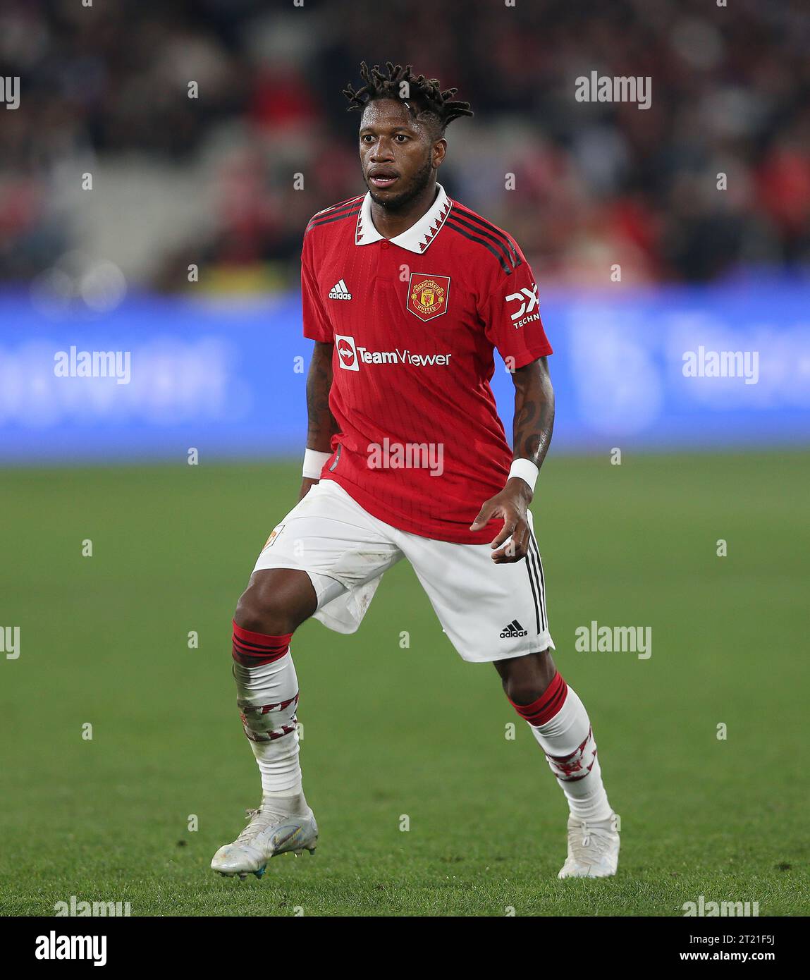 Fred of Manchester United against Melbourne Victory. - Manchester ...