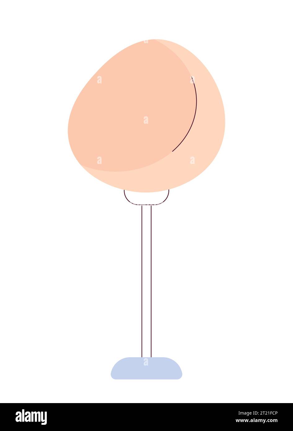 Stylish barstool 2D cartoon object Stock Vector Image & Art - Alamy