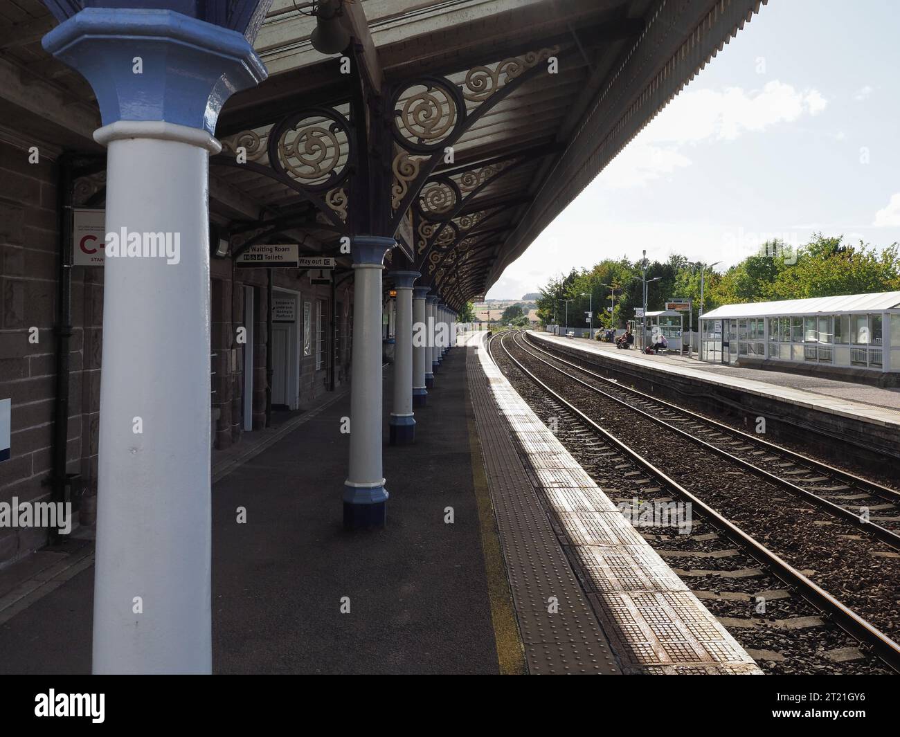 STONEHAVEN, UK - SEPTEMBER 14, 2023: Stonehaven railway station Stock ...