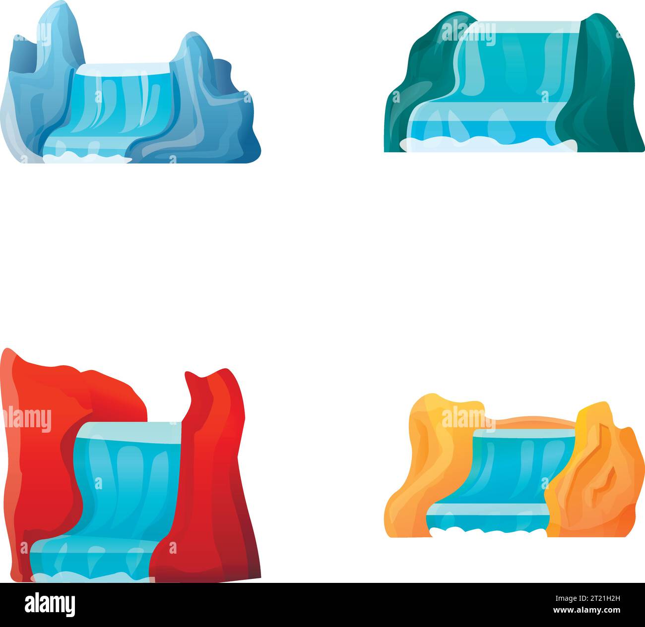 Freshwater fjord Stock Vector Images - Alamy