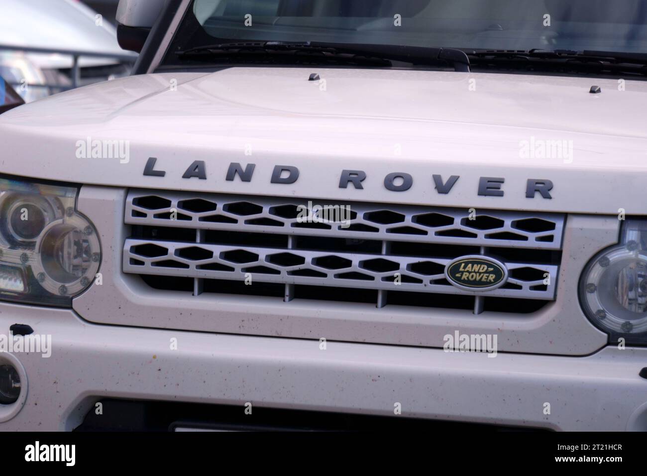 Tyumen, Russia-August 25, 2023: Range Rover is a British made, full ...