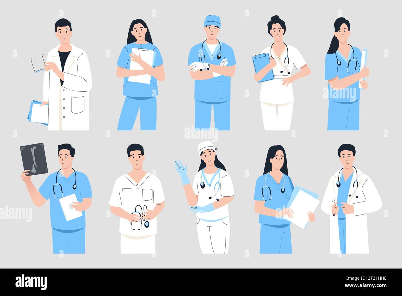 Doctor cartoon uniform hi-res stock photography and images - Alamy