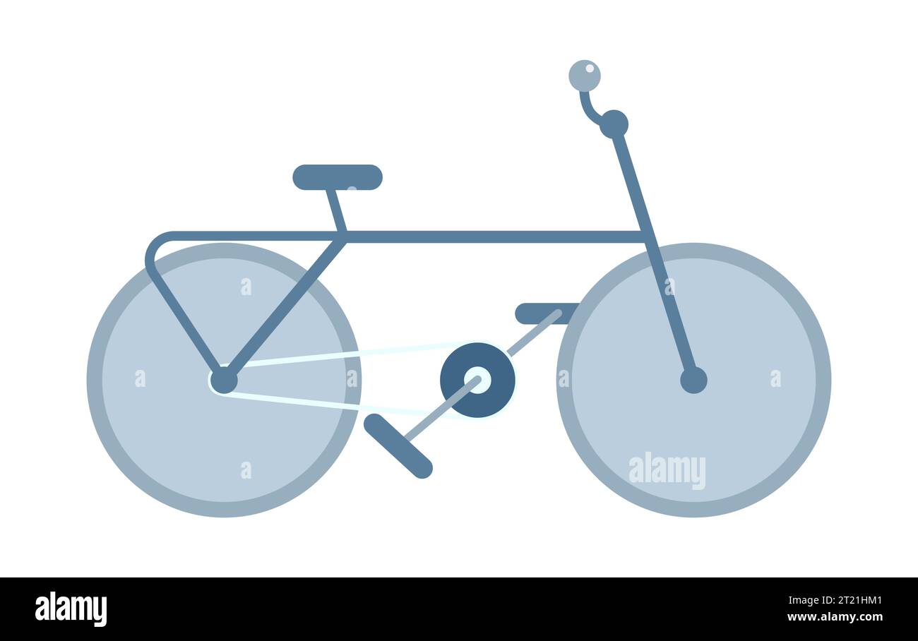 Sport bicycle for two semi flat colour vector object Stock Vector Image ...