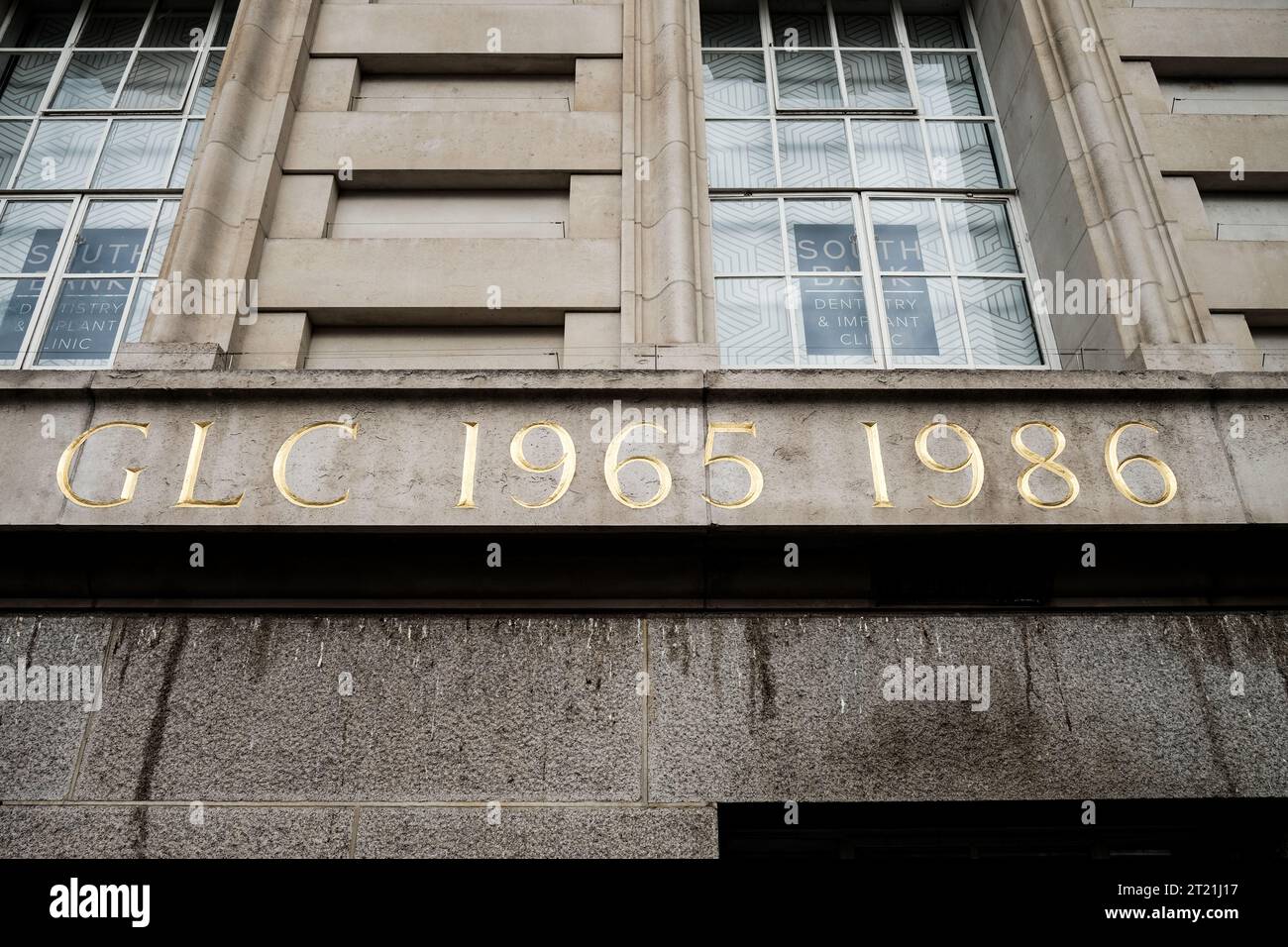 The GLC, County Hall Stock Photo - Alamy