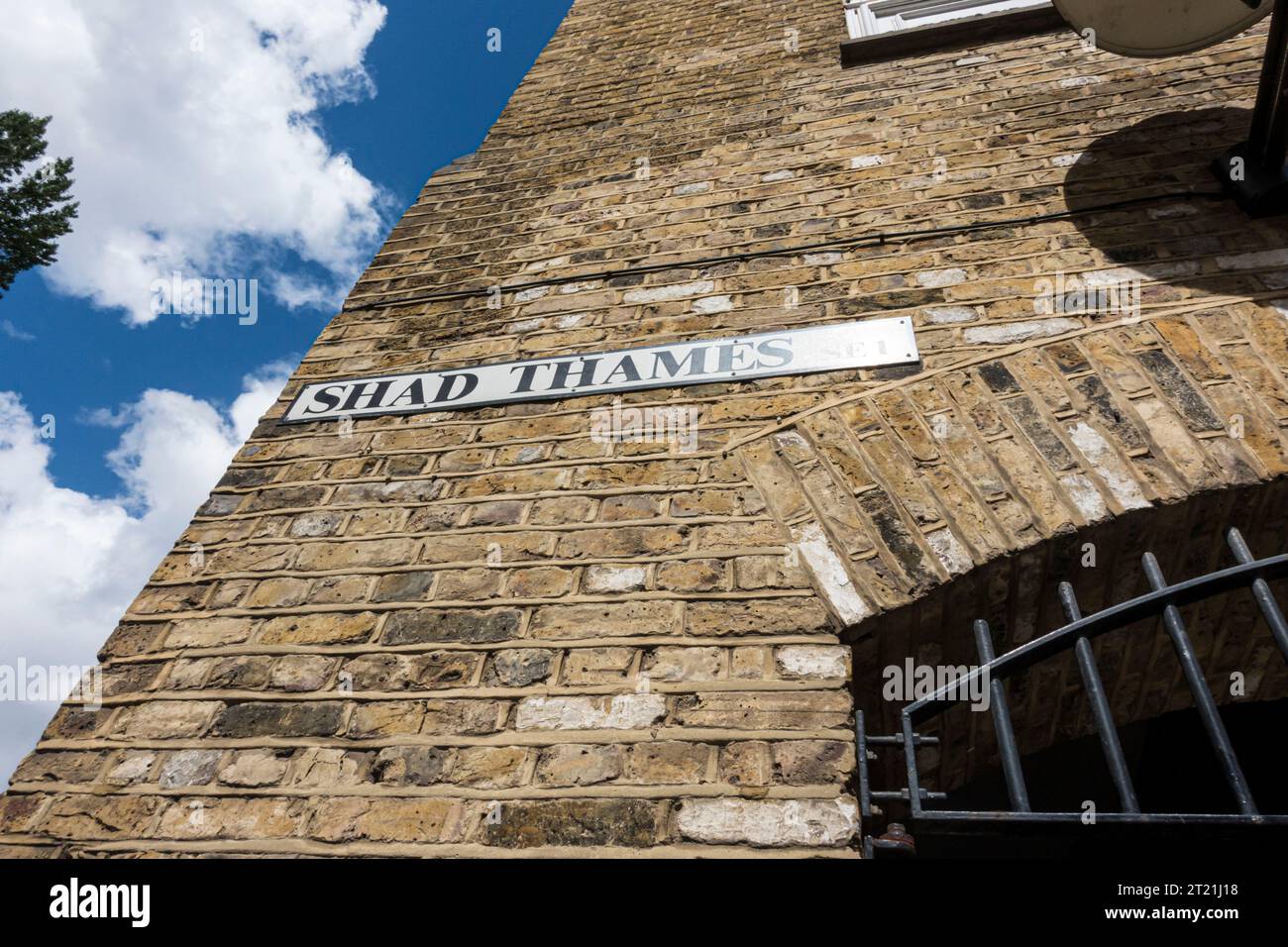 Converted warehouses in Shad Thames, a historic riverside street next ...