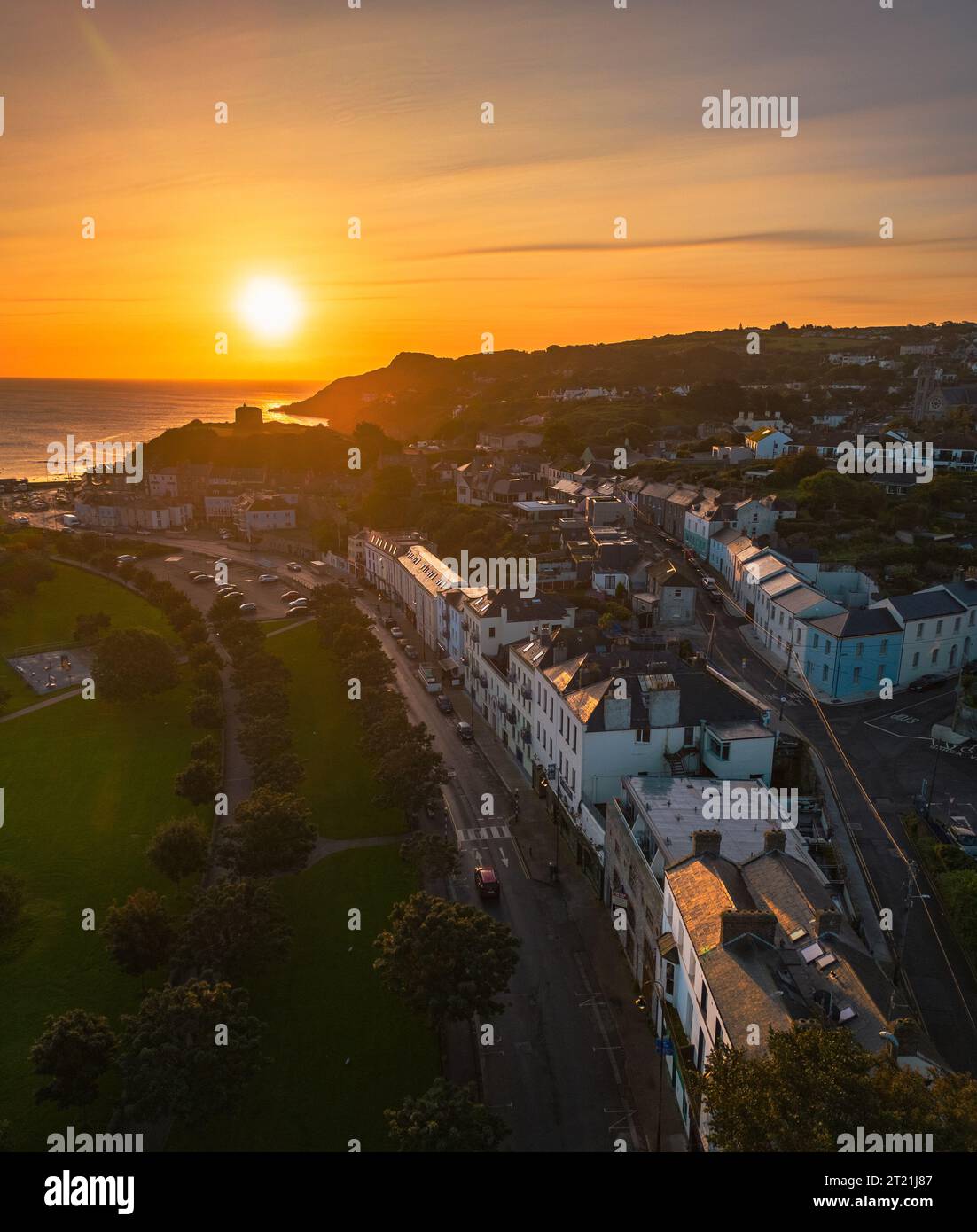 September sunrise at Howth Stock Photo - Alamy