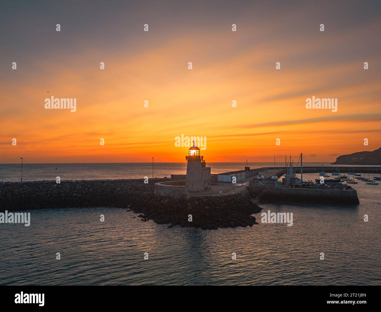 September sunrise at Howth Stock Photo - Alamy