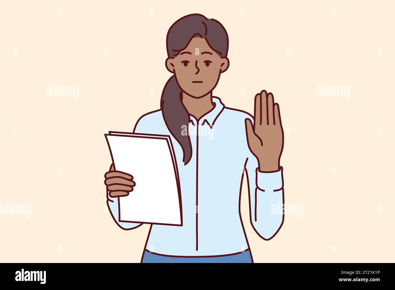 President takes oath of office Stock Vector Images - Alamy