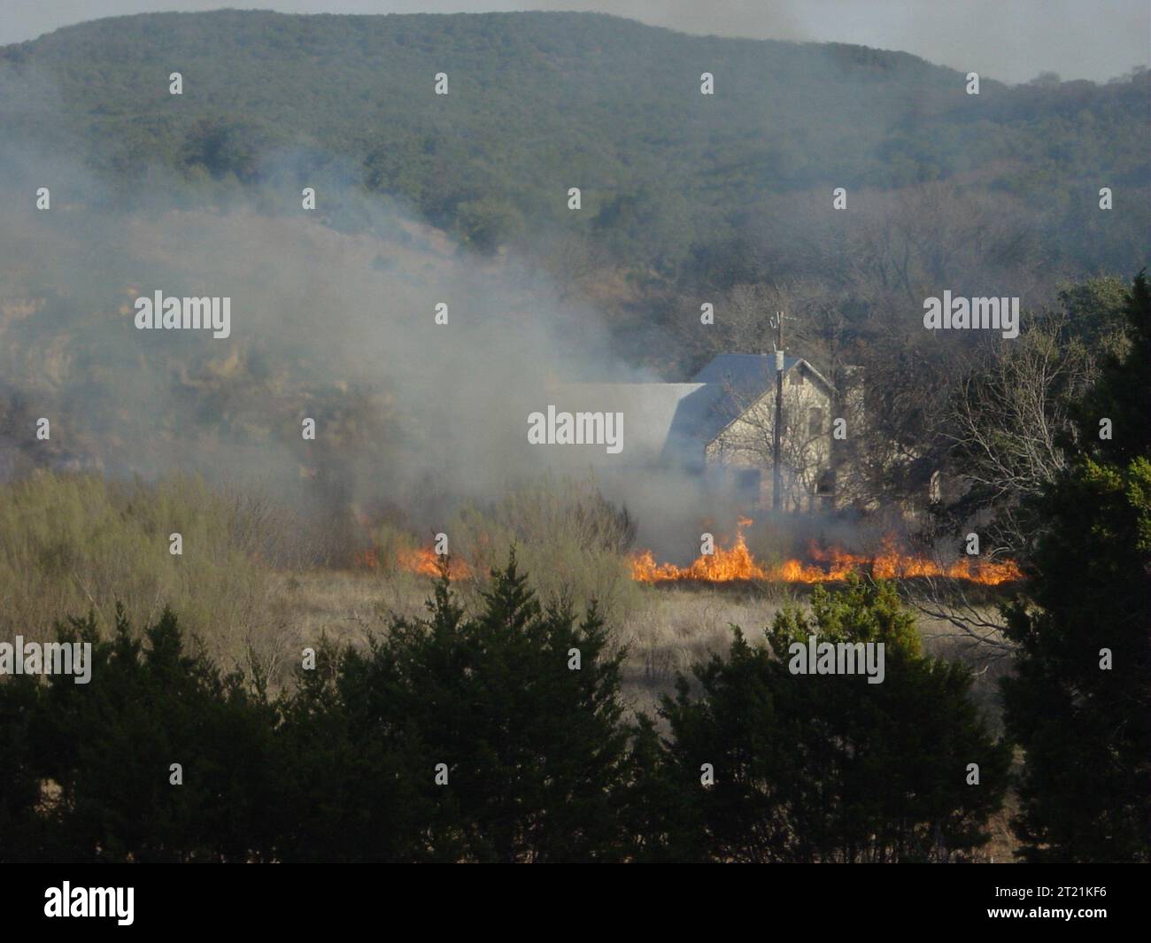 House behind rx burn hi-res stock photography and images - Alamy
