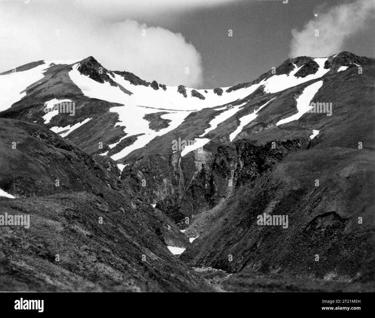 Photograph from Attu Island in the Aleutians shows remnants of World ...