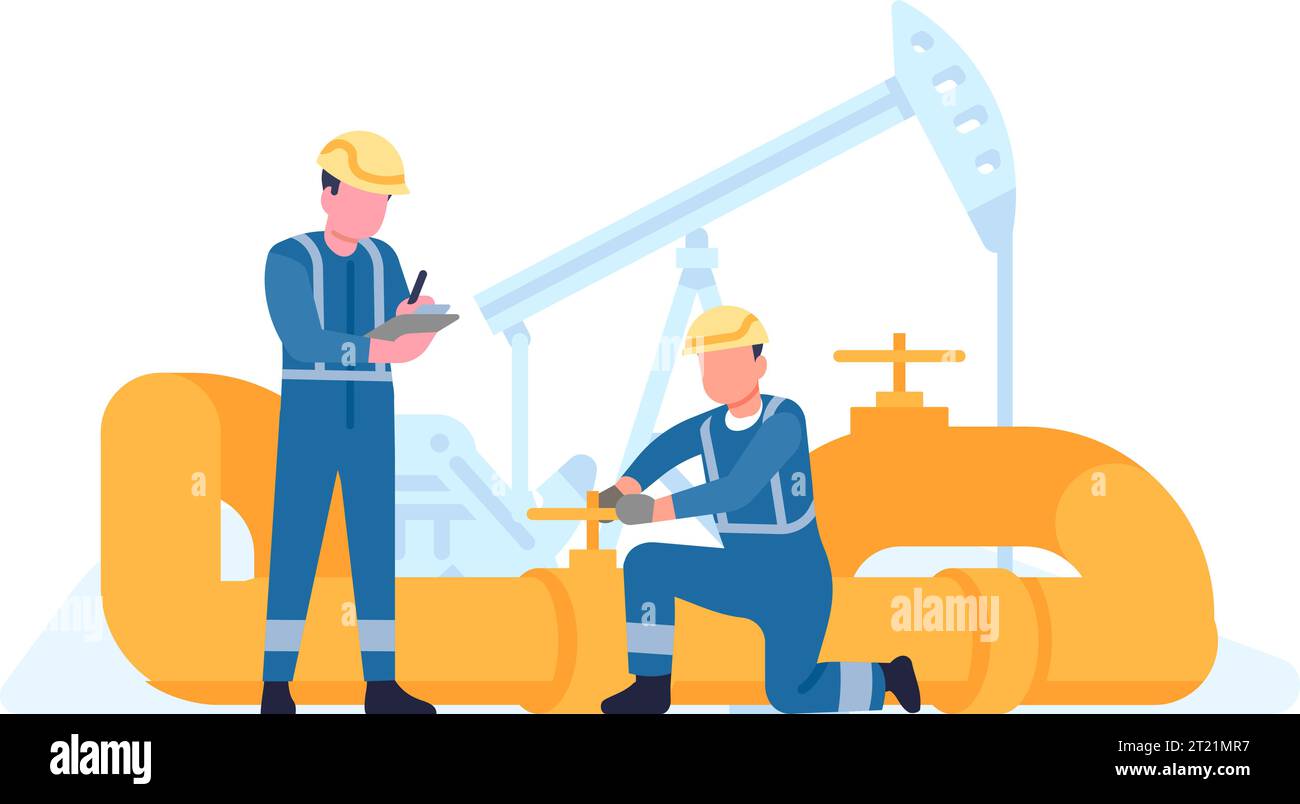 Petrochemical engineer Stock Vector Images - Alamy