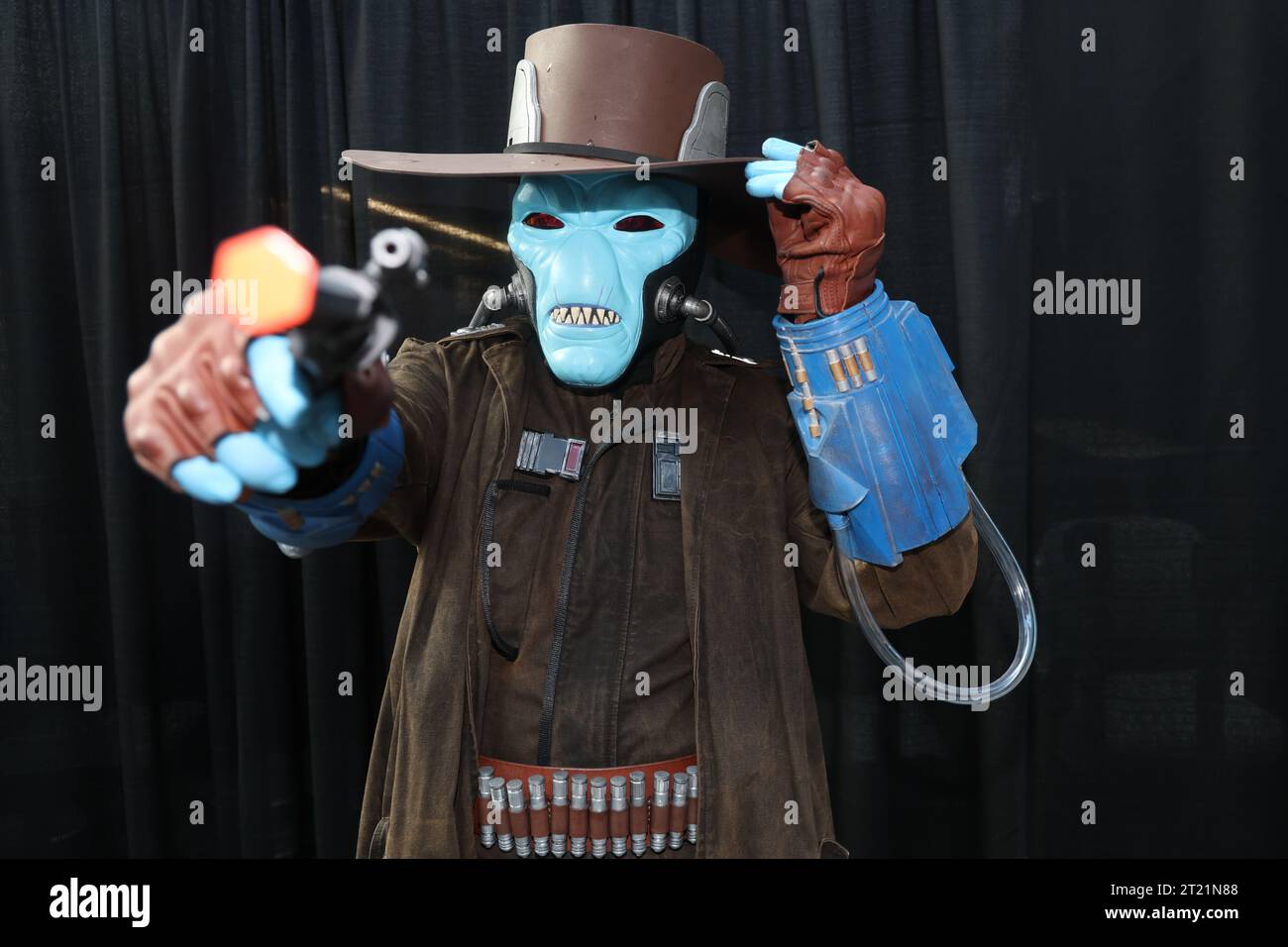 Cad Bane from The Book of Boba Fett is portrayed by cosplayer Anthony ...