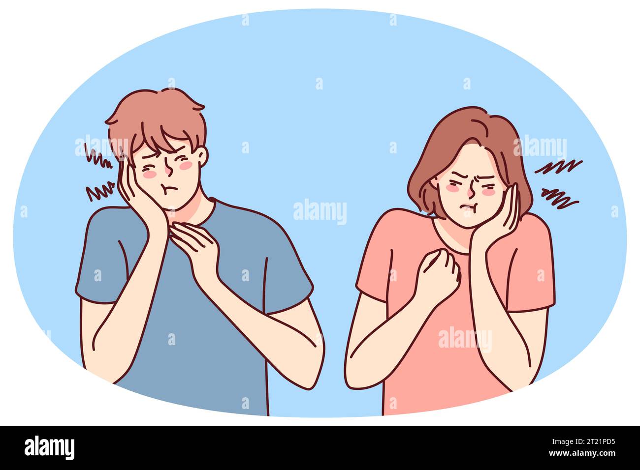 Tooth ache nerve Stock Vector Images - Alamy