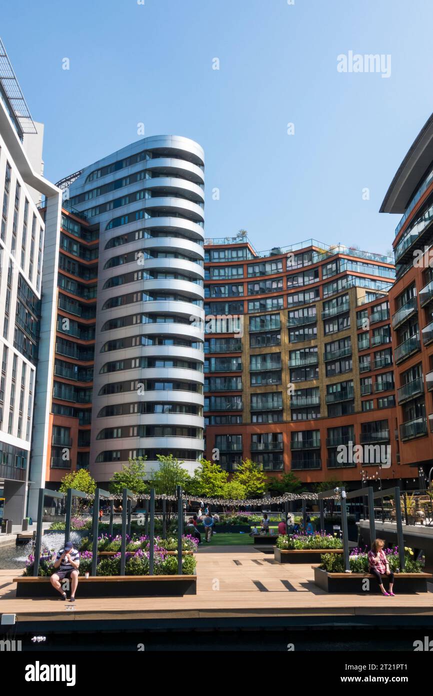 Paddington Basin Development, London, England Stock Photo - Alamy