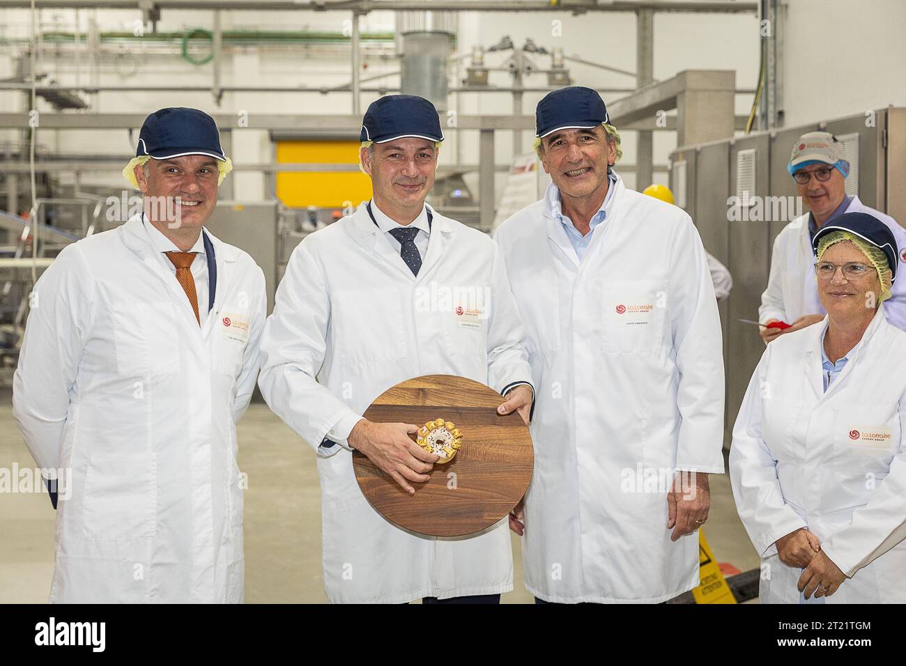 Erpe Mere, Belgium. 16th Oct, 2023. Mayor of Erpe-Mere, Tom Van ...