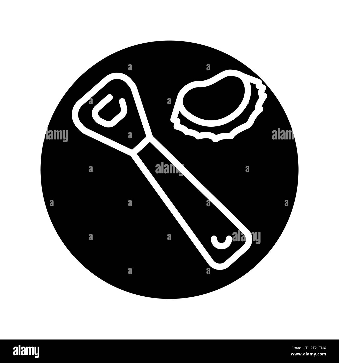 Opener and lid black line icon. Pictogram for web page, mobile app ...